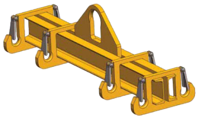 Harrington Hoists | HRLB - Roll Lifting Beam